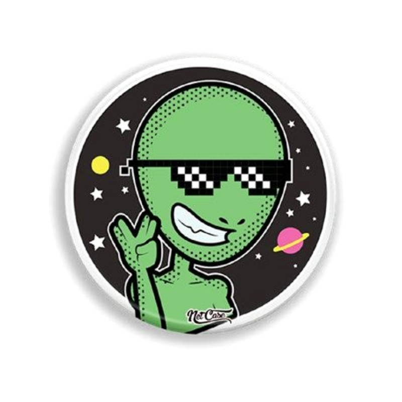 Suporte Pop Socket Netcase - Alien in Sunglasses | Street Case