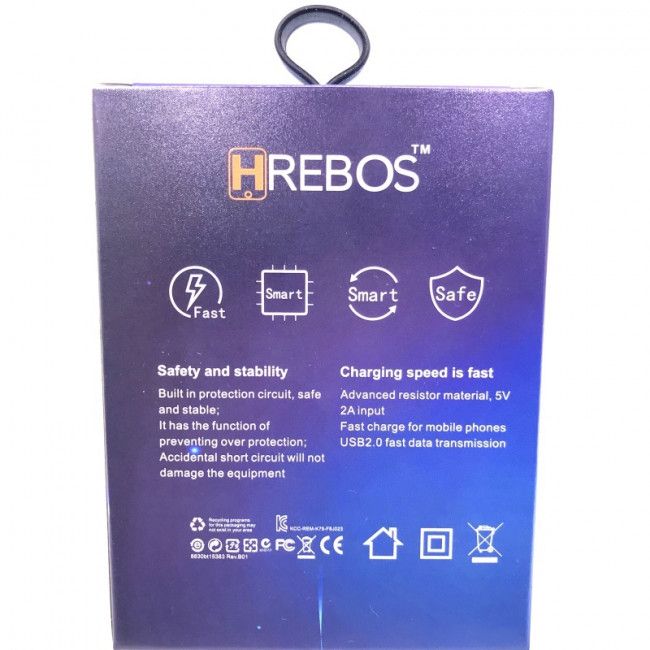 Carregador de Parede Universal Usb Duplo HRebos 2.1A - Branco | Street Case Carregador de Parede Universal Usb Duplo HRebos 2.1A - Branco | Street Case